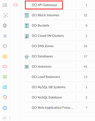 OCI API Gateways | OpsRamp Documentation